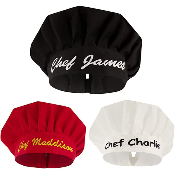 Personalized Chef Hat for Men and Women – Personalized Passion